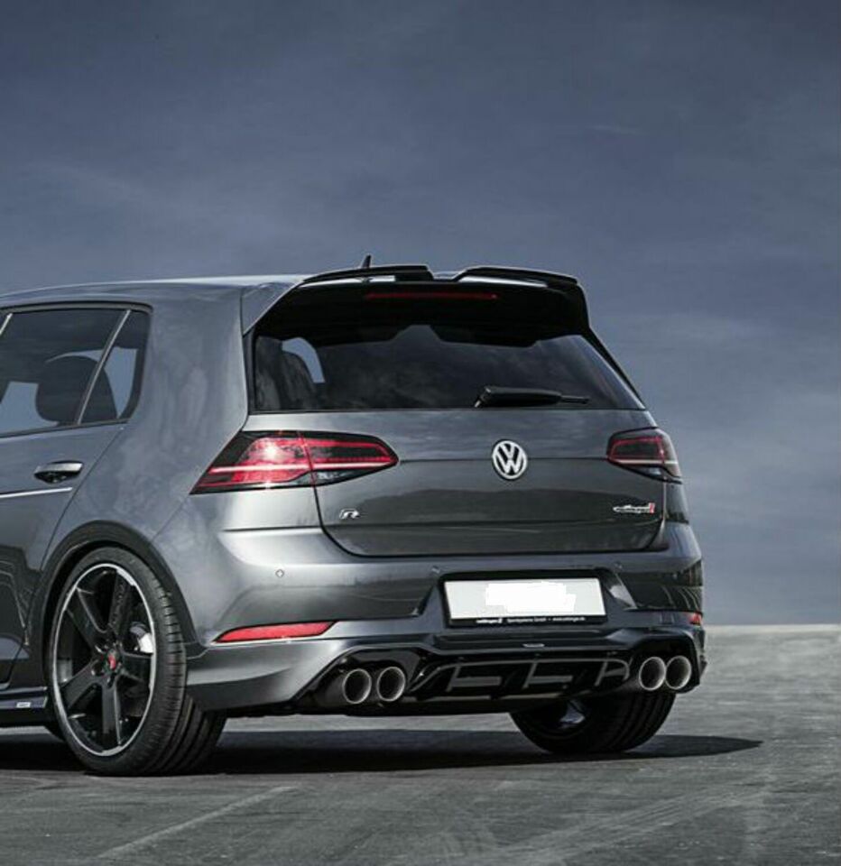 MK7 R GTD GTI Oettinger Style Rear Spoiler ABS Plastic Gloss Black – FW Performance